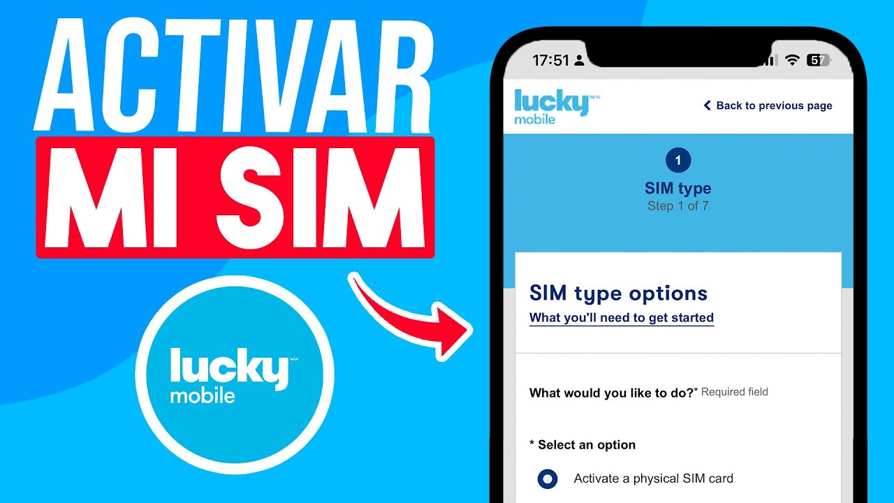 Como ACTIVAR un CHIP Lucky Mobile (Guia Completa) | Como ACTIVAR SIM en ...