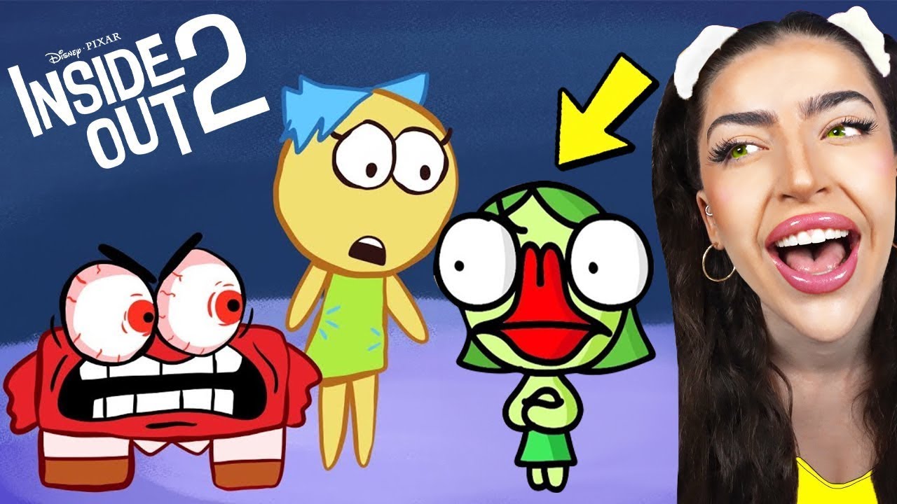 FUNNY INSIDE OUT 2 STORY RETOLD! (INSIDE OUT 2 ORIGINAL VS ANIME) - YouTube