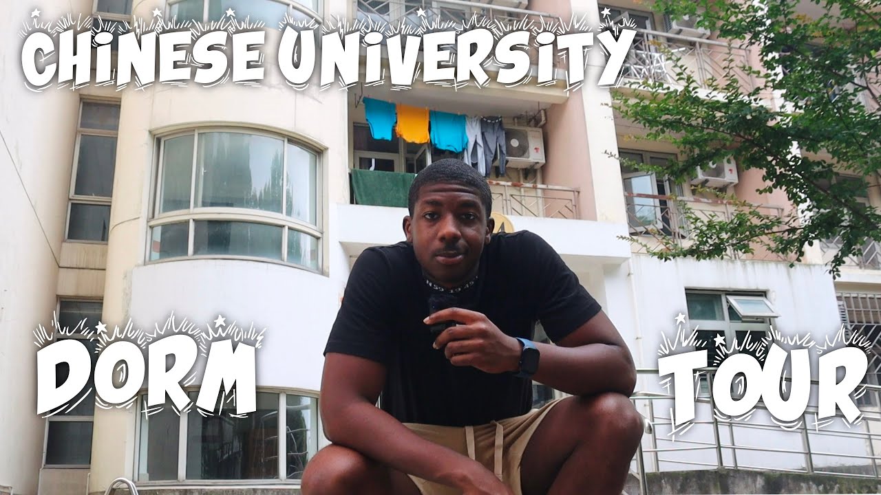 Chinese University Dorm Tour - YouTube