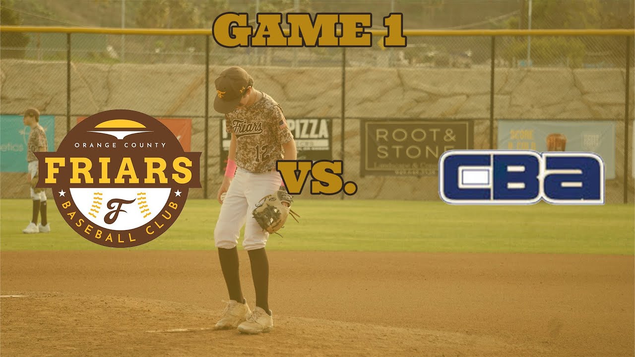 Friars Baseball Club vs. CBA Victus SD Navy: Memorial Day Classic 5/25 ...