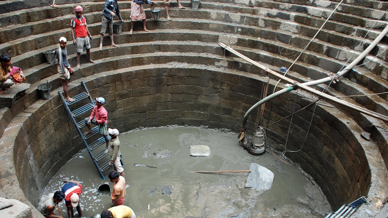 Conserving Hazrat Nizamuddin Baoli - 13th century stepped well in ...