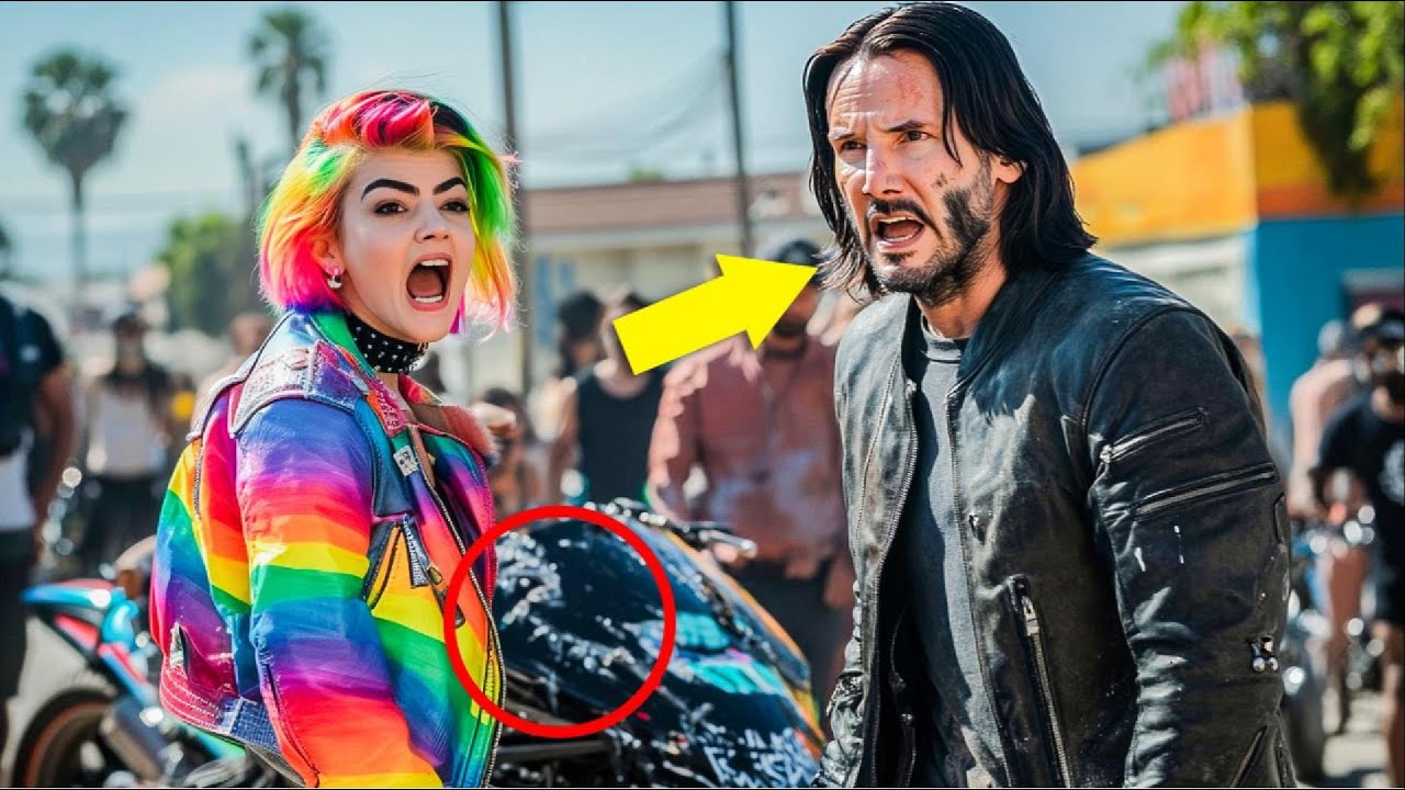 Woke Influencer Trashes Keanu Reeves Motorcycle at Charity Ride - His ...