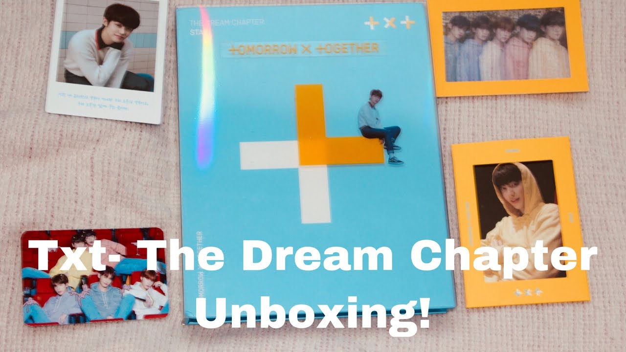 Txt Album Unboxing! (The Dream chapter) - YouTube