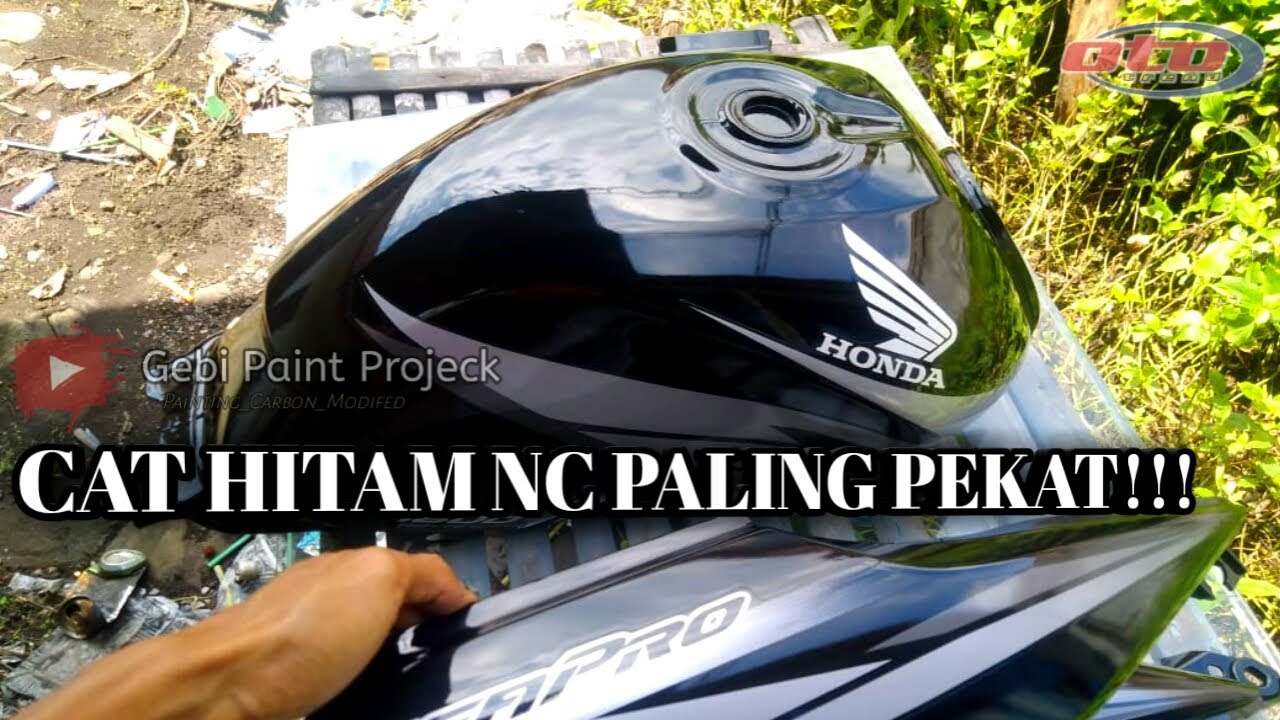 CAT HITAM SOLID YANG HITAMNYA SANGAT PEKAT | CARA MEMILIH CAT NC HITAM ...