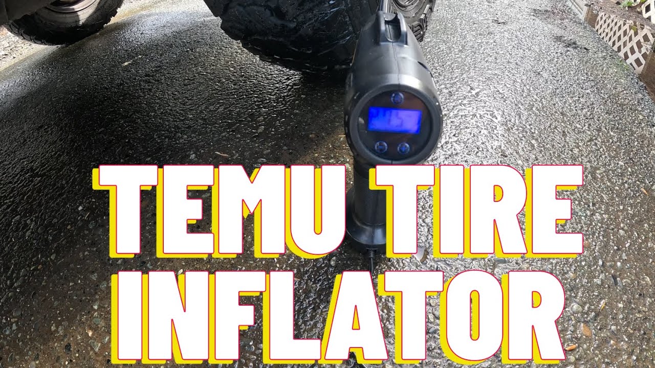 TEMU TIRE INFLATOR ACTAULLY WORK?? - YouTube