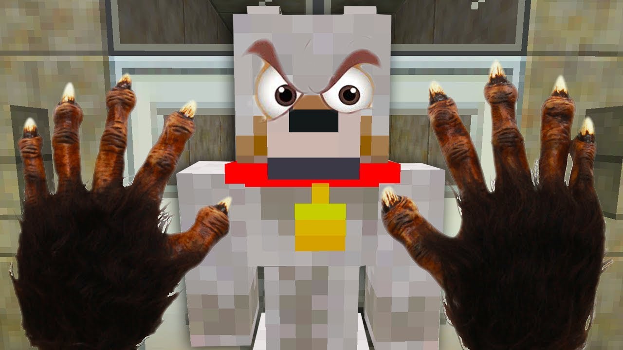 REALISTIC MINECRAFT - STEVE'S AND ALEX PET DOG NITRO TURNS EVIL! - YouTube