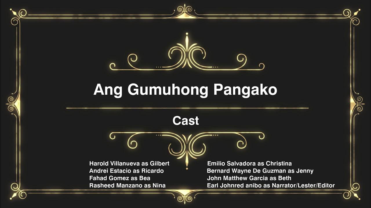 Ang Gumuhong Pangako/Radio Drama Project by Grade 8 Students - YouTube