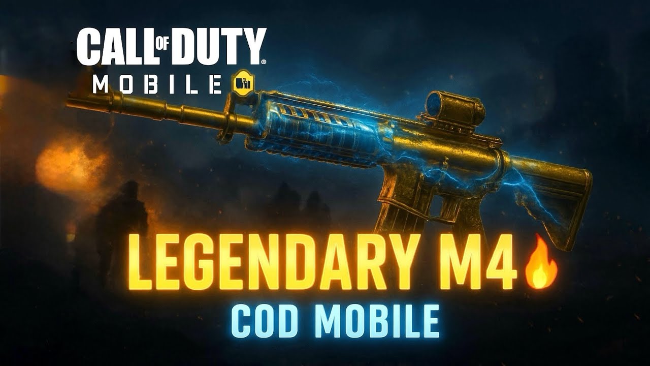 COD Mobile – Legendary Golden M4 🌟🔥| Insane Kills⚡️ - YouTube