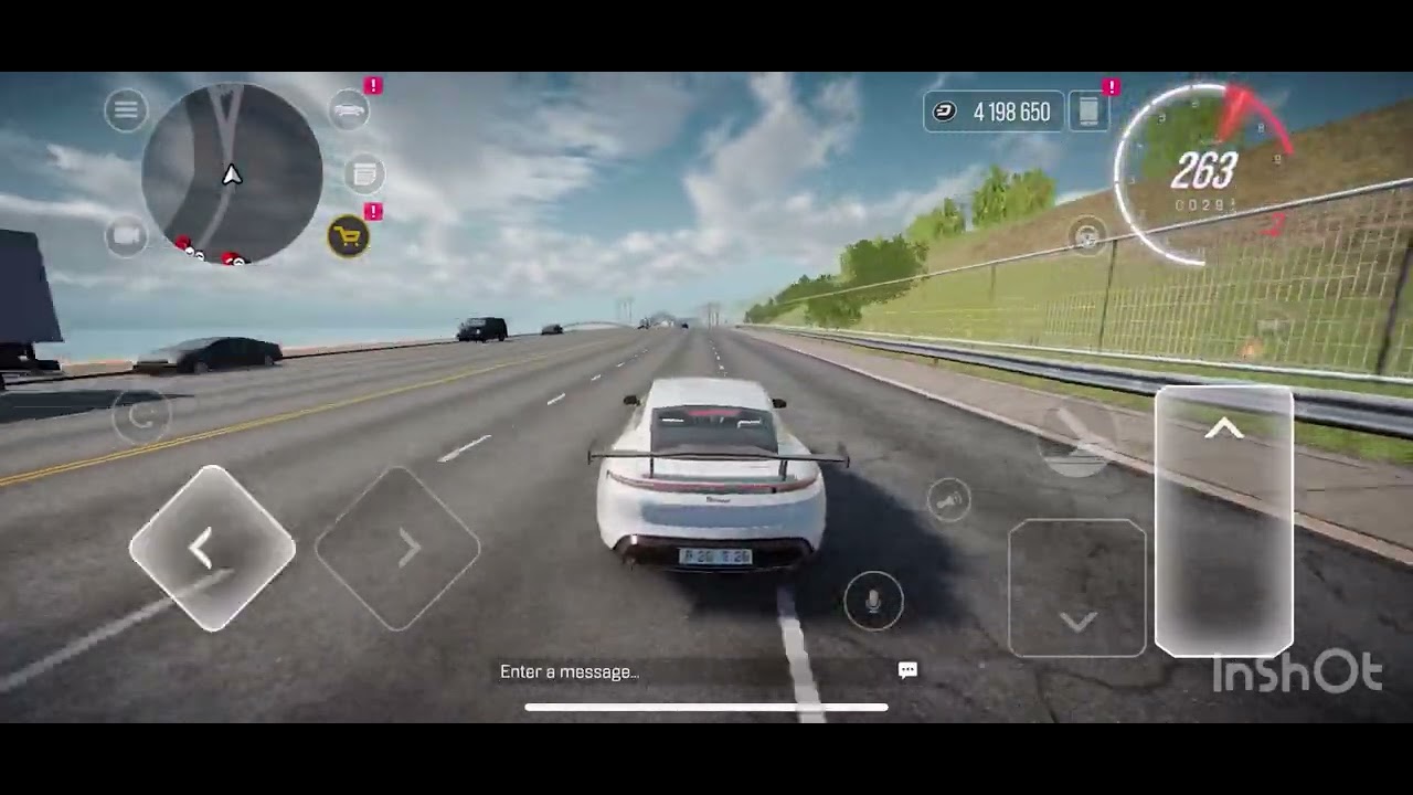 My electric Porsche car speed 268 - YouTube