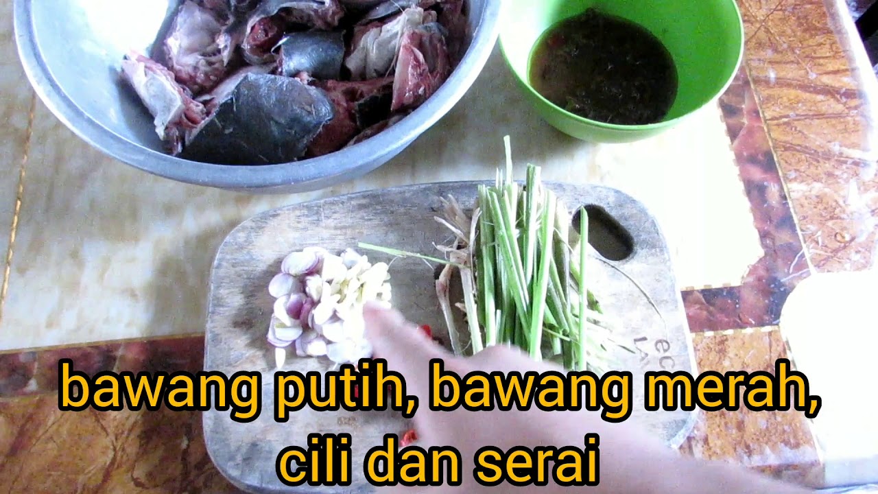 Masakan kepala ikan jan atau ikan belukang - YouTube