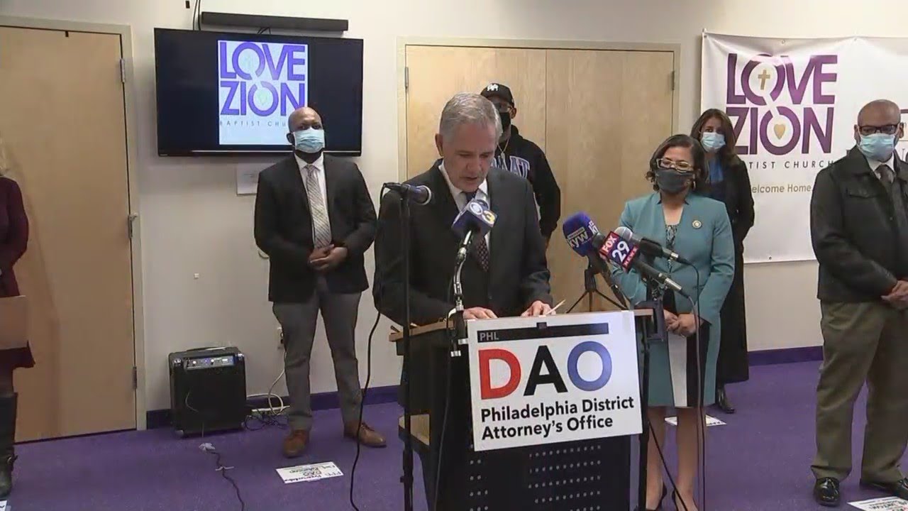 Philadelphia District Attorney's Office Announces Charges Against Five ...