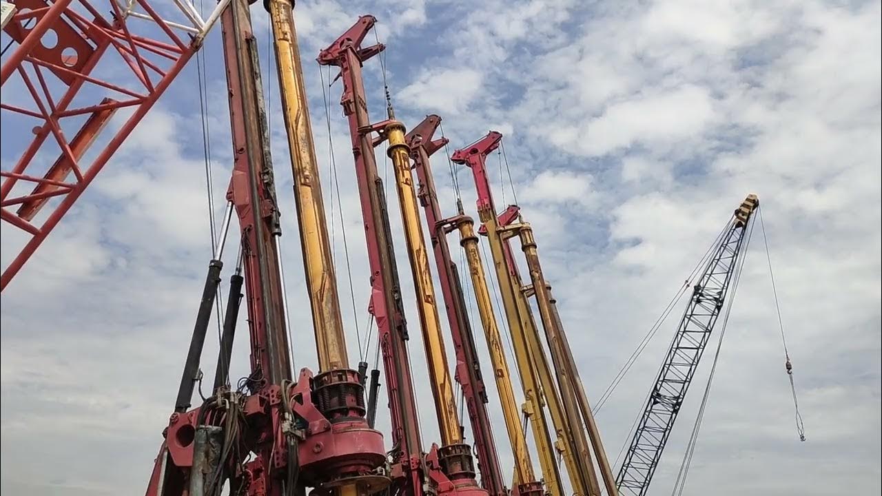 Hydraulic Drilling Rig-Telescopic Kelly Bar - YouTube