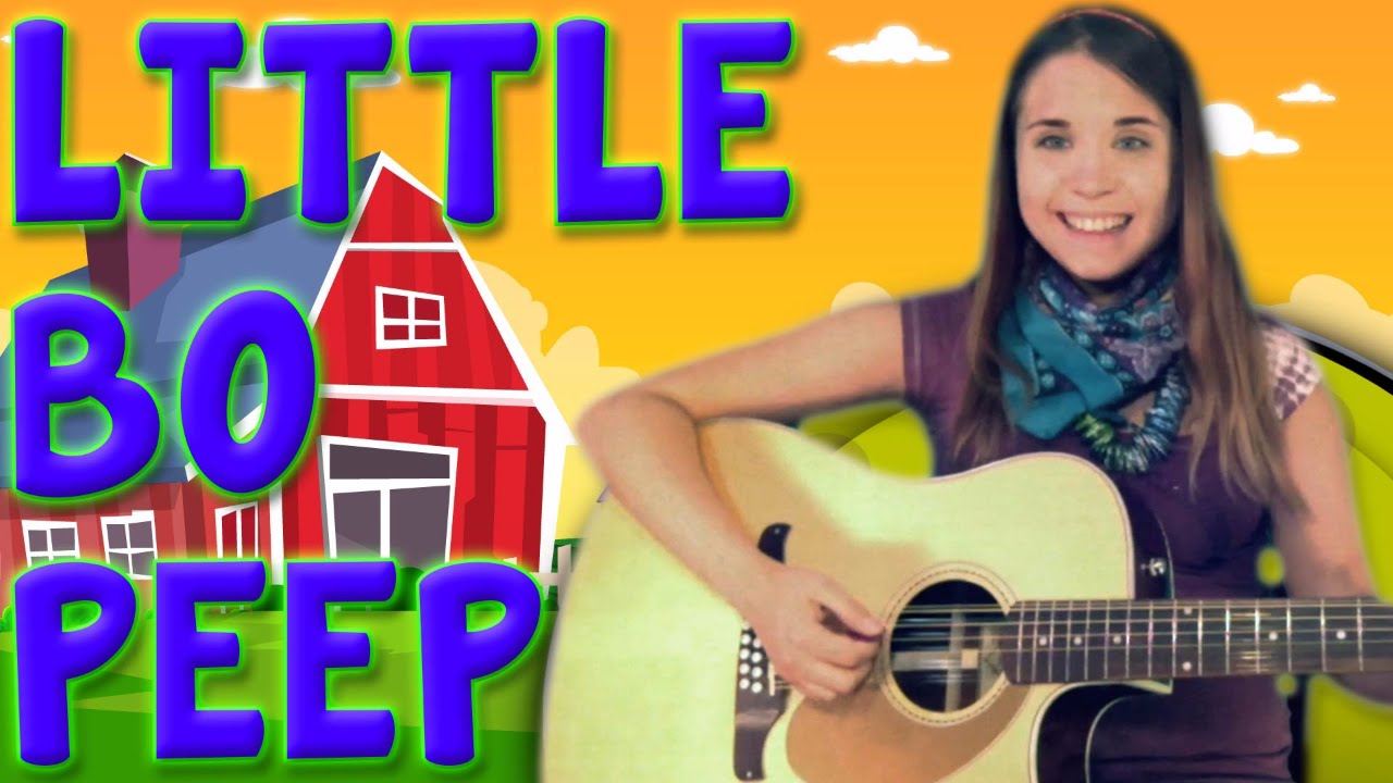 Little Bo Peep | Nursery Rhymes | Baby Songs | Kids Rhymes | Childrens ...