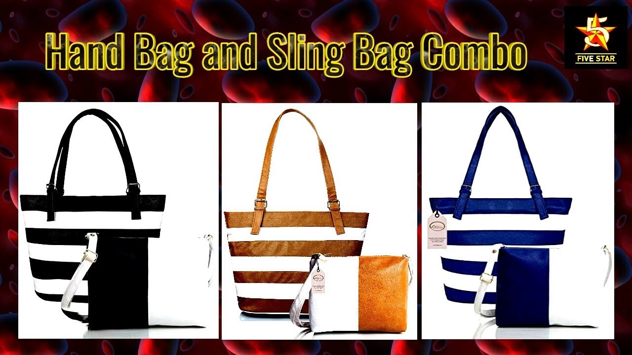 New styles Hand Bag and Sling Bag Combo - YouTube