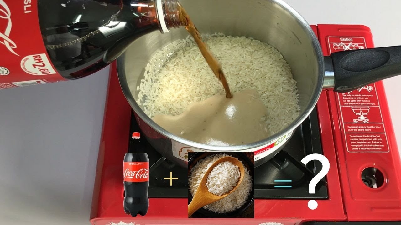 What Will Happen Cooking Rice With Coke - YouTube