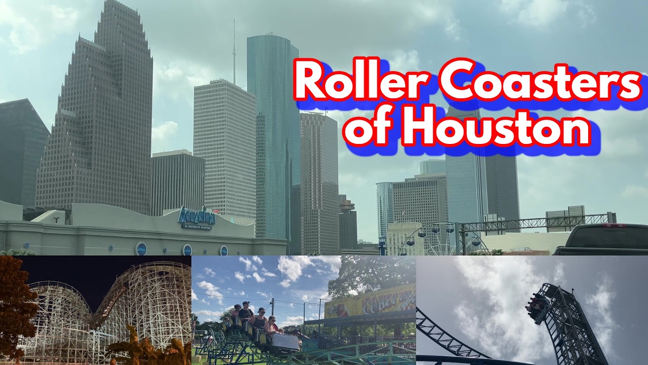 Roller Coasters of Houston | Top 5 Coasters in Houston, Texas - YouTube