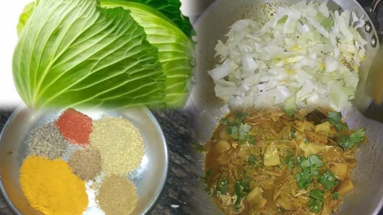patta gobhi ki sabji | cabbage dum aloo | band gobhi ki sabji kaise ...