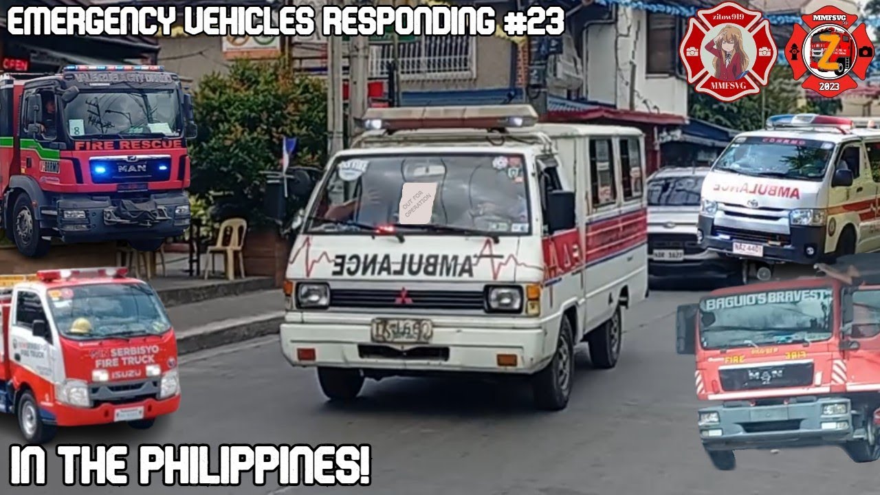 EMERGENCY VEHICLES RESPONDING IN THE PHILIPPINES #23 - YouTube