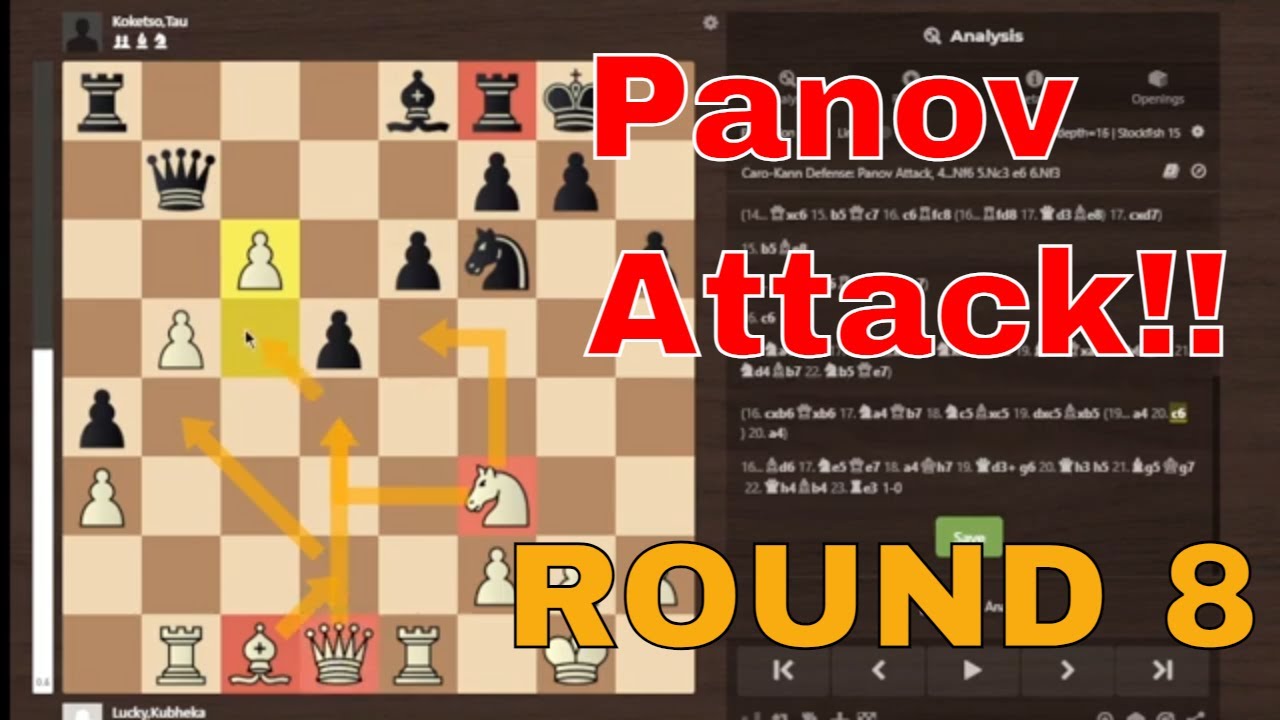 Caro Kann Defense |The Panov Attack!! - YouTube