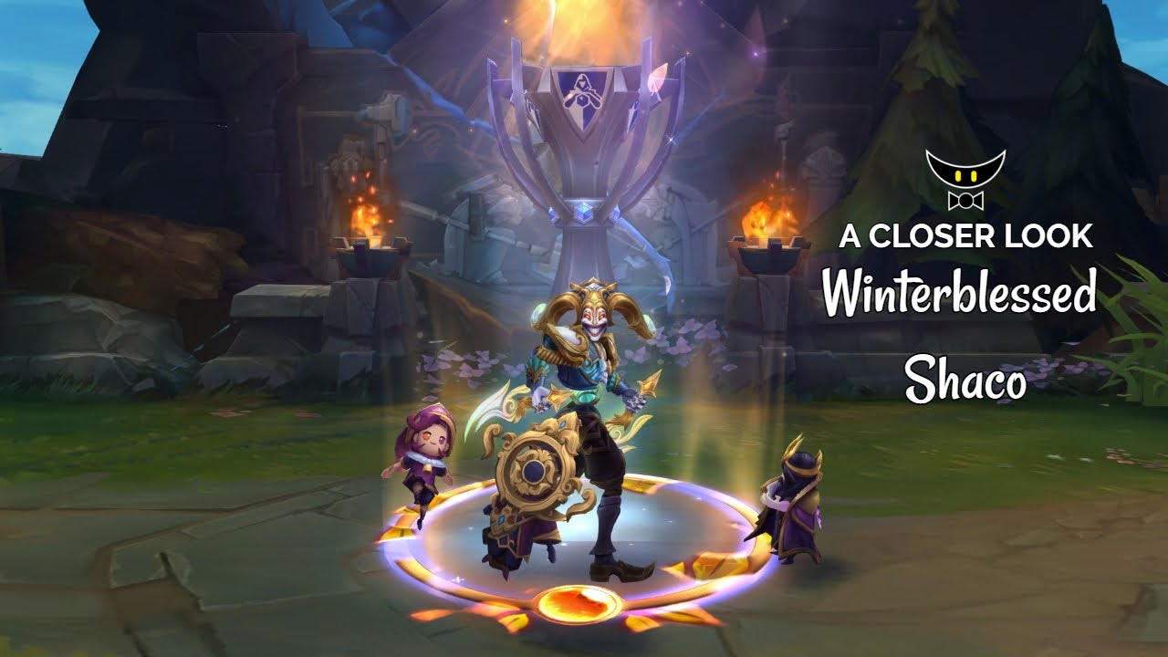 Winterblessed Shaco Epic Skin (Pre-Release) - YouTube