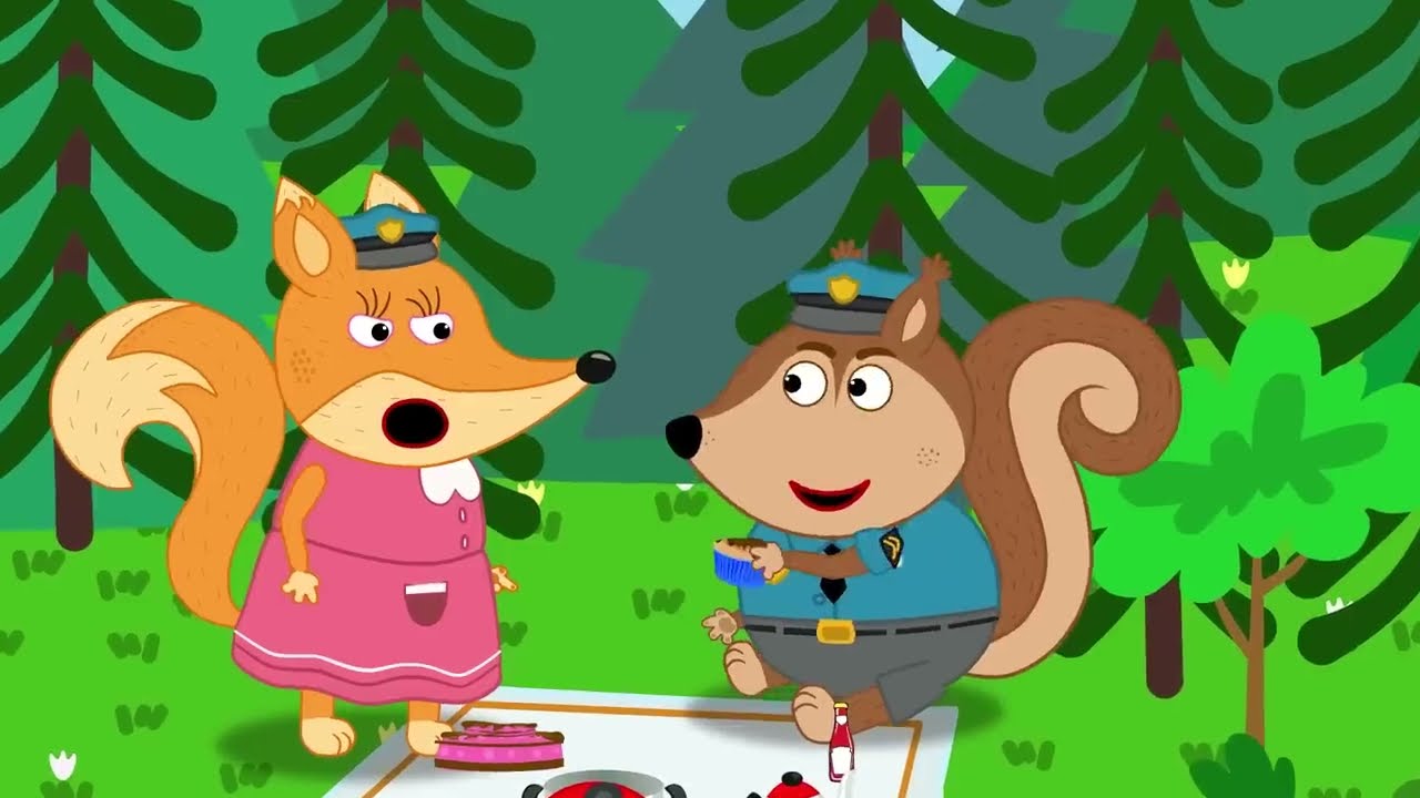 Baby Lucia Pretend play monster under my bed. Fox Family Amazing ...