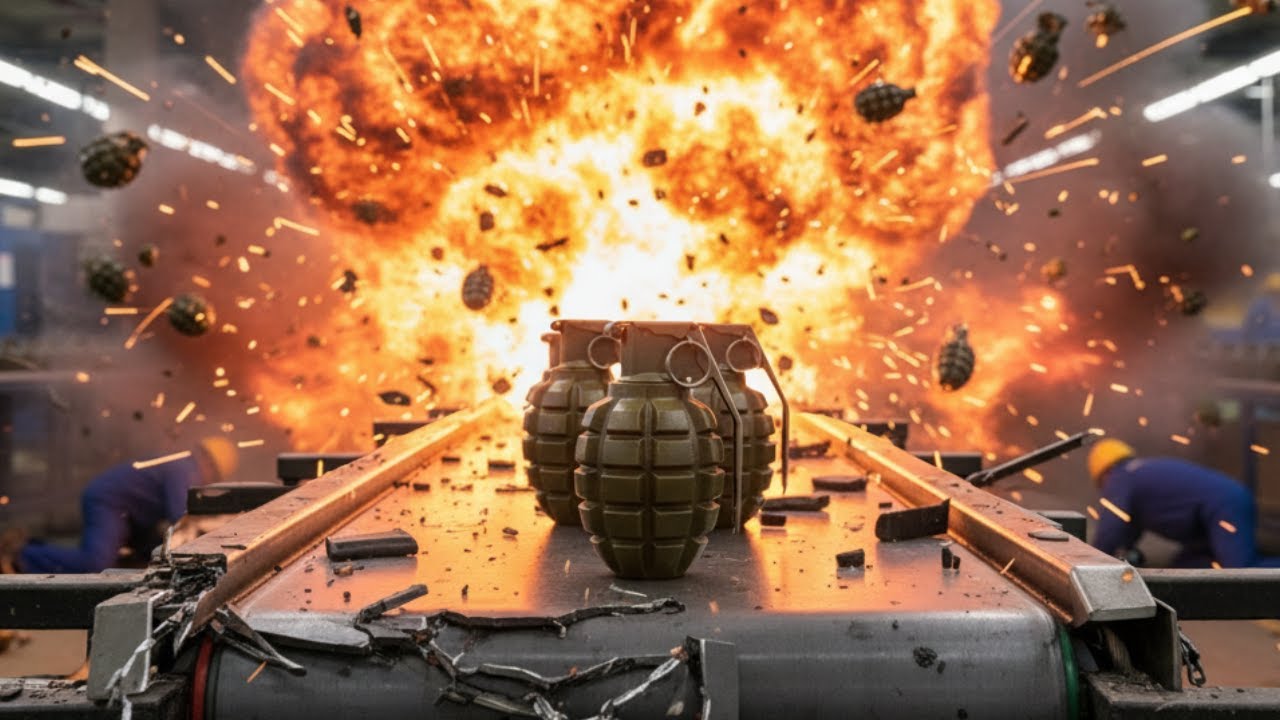 Inside the Factory: How Grenade-Shaped Training Props Are Made - YouTube
