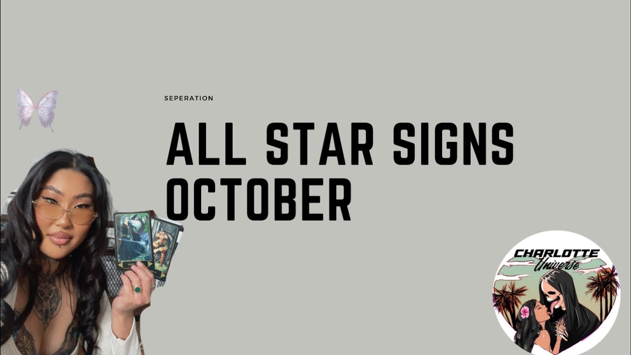 🪷🪸All Star Signs October Psychic Tarot Reading 🪸🪷 - YouTube