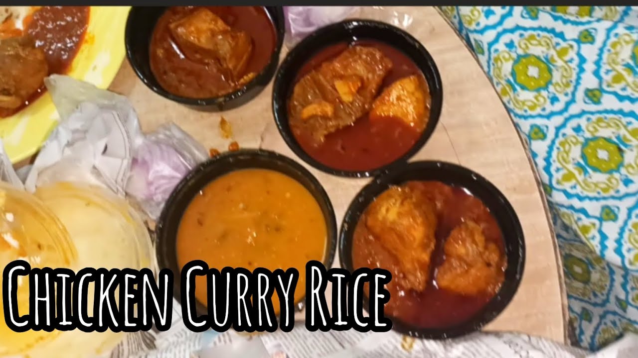 Chicken Curry Rice Thali | Chicken Thaali | Nonveg Thali - YouTube
