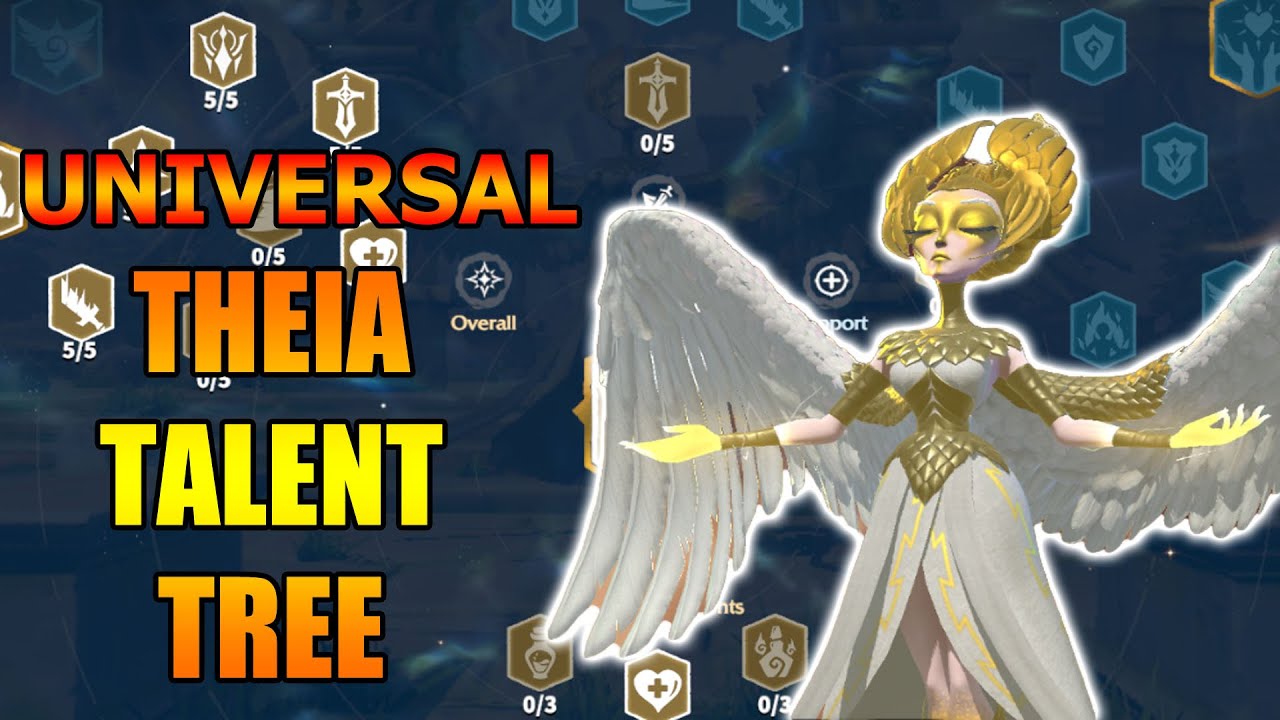 Theia Talent Tree Universal Call Of Dragons - YouTube
