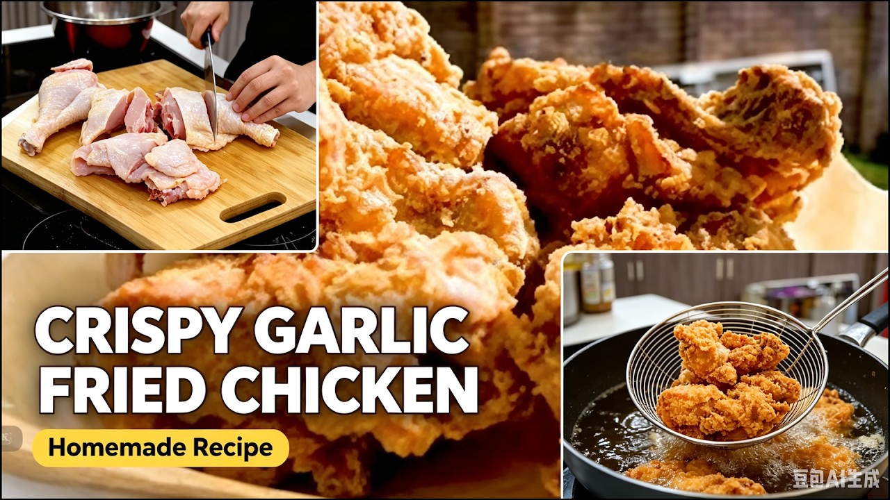 Authentic Chinese Garlic Fried Chicken Recipe Unveiled! - YouTube