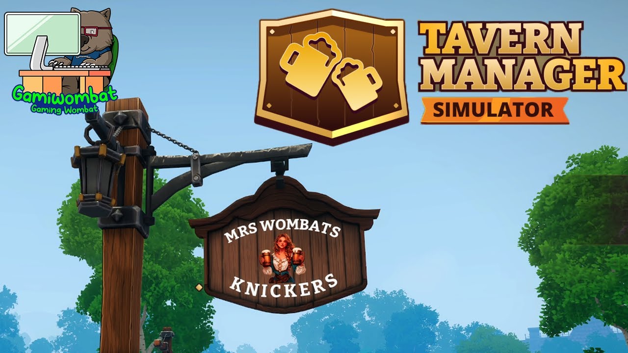 Wombat Opens a Tavern | Tavern Manager Simulator 🍻| 1 - YouTube