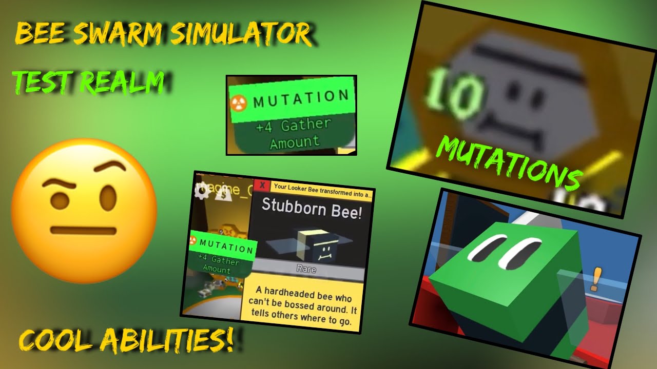 Bee Swarm Simulator (Test Realm) (Mutations) - YouTube