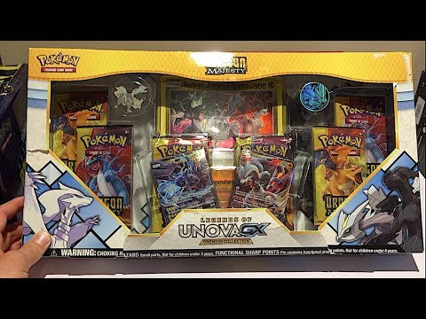 POKEMON : Unova Legends | Dragon Majesty Unboxing - YouTube