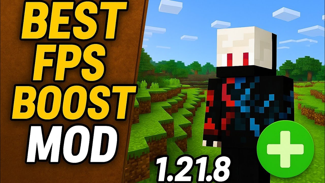 Best fps boost mod for minecraft 1.21.8 (support shader ) mods for mojo ...