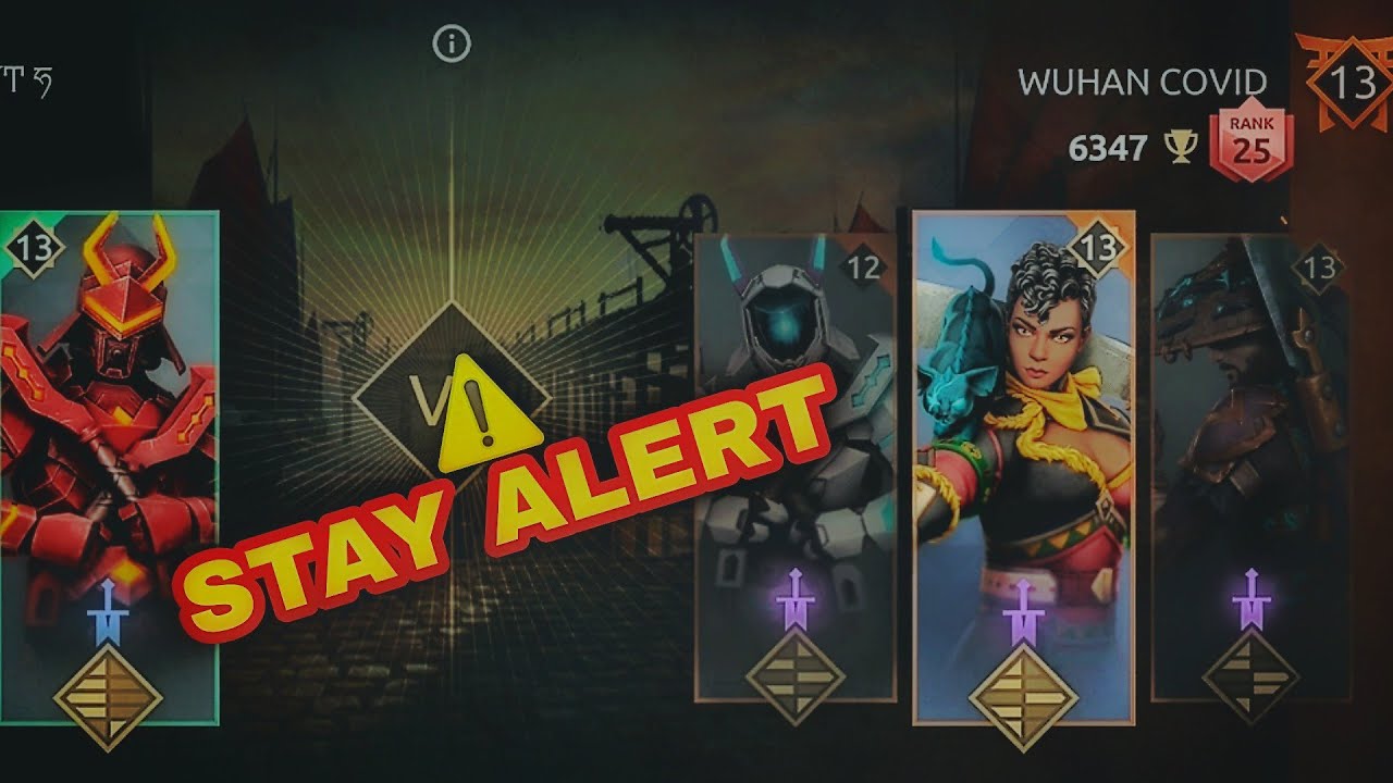 STAY ALERT ⚠️ | THE REAL PANDEMIC IS HERE😷😷| SHADOW FIGHT ARENA - YouTube