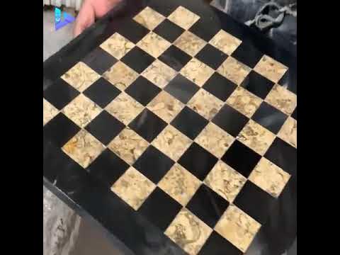 amazing unique skill how to make chess board with skillful - YouTube