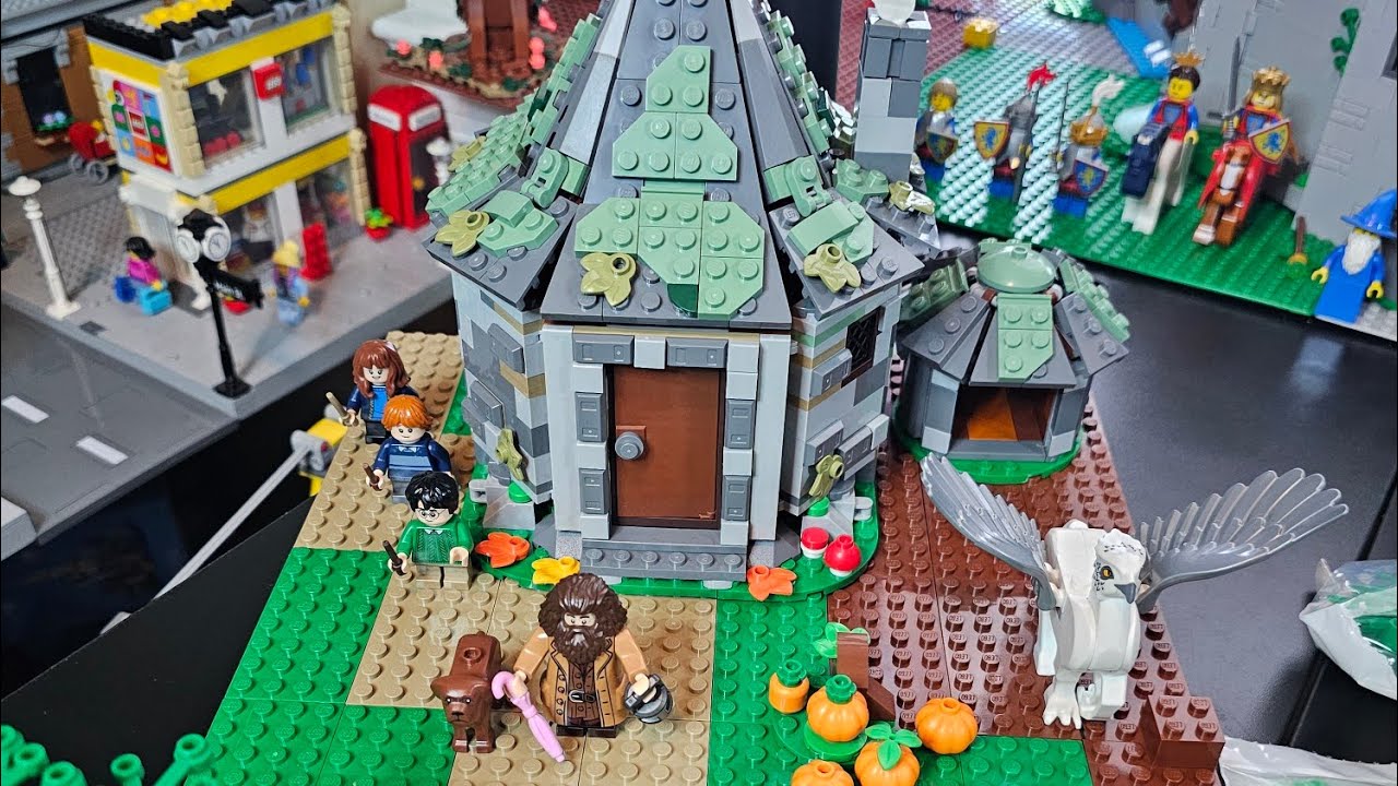 Building a Custom Lego Baseplate for Hagrid's Hut! - YouTube
