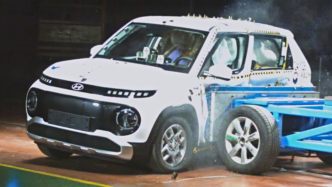 New Hyundai Casper / Inster Electric CRASH TEST | 3/5 Rating - YouTube