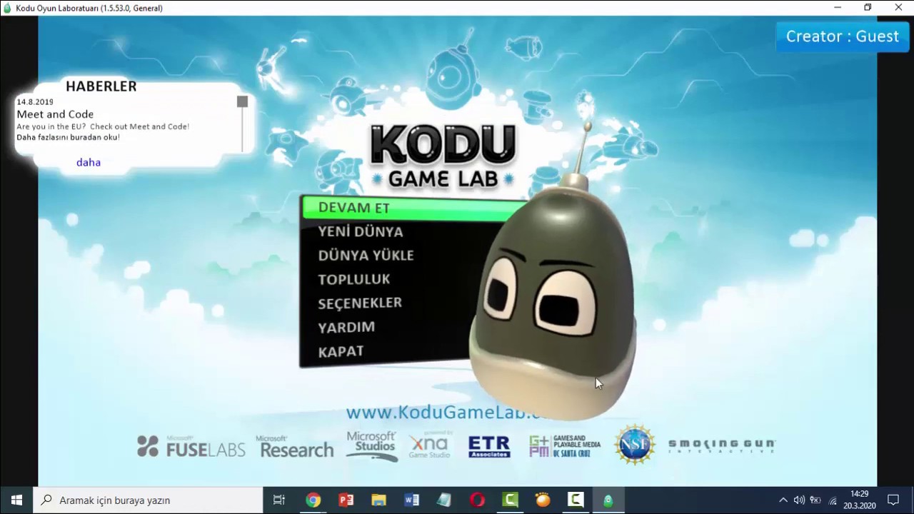 Kodu Game Lab Nasıl Kurulur? - YouTube