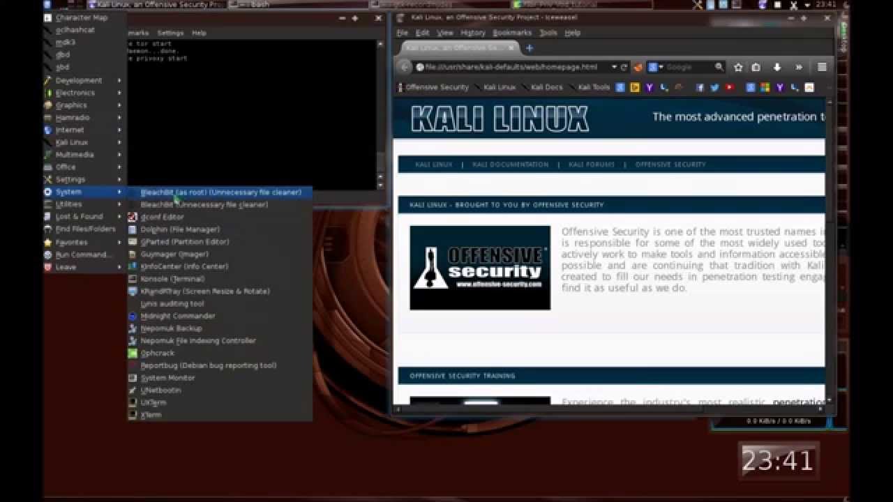How to install tor, Vidalia and Privoxy on Kali Linux and use them with ...