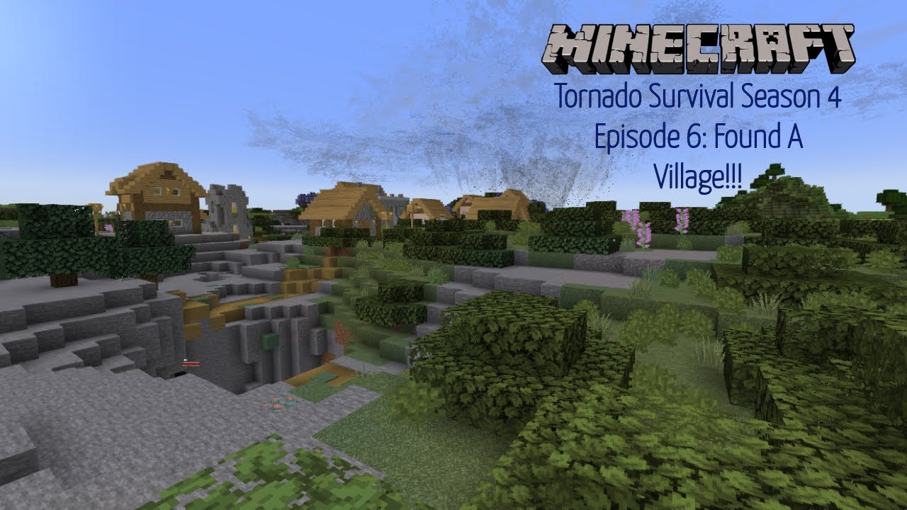 Minecraft Tornado Survival (Localized Weather Mod) S4 Ep. 6: Found A ...