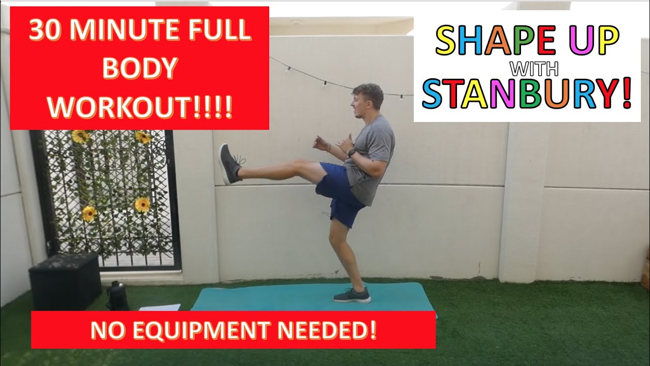 30 MINUTE FULL BODY WORKOUT!! NO EQUIPMENT NEEDED!! - YouTube