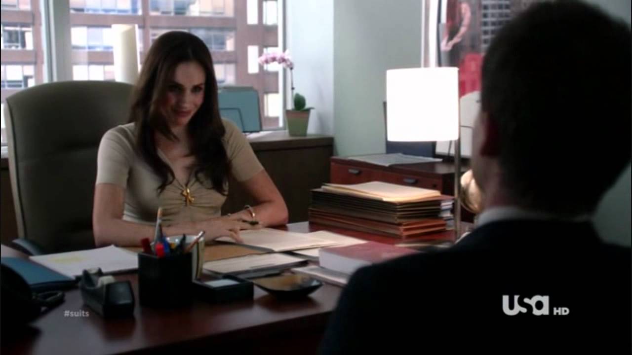 The Suits - Mike and Rachel Scene 1.03 "I'm hideous" - YouTube