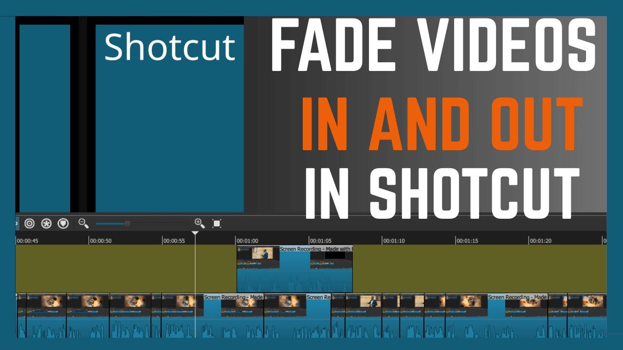 How To Add Fade IN And Fade OUT Filters On Videos In Shotcut | Add ...