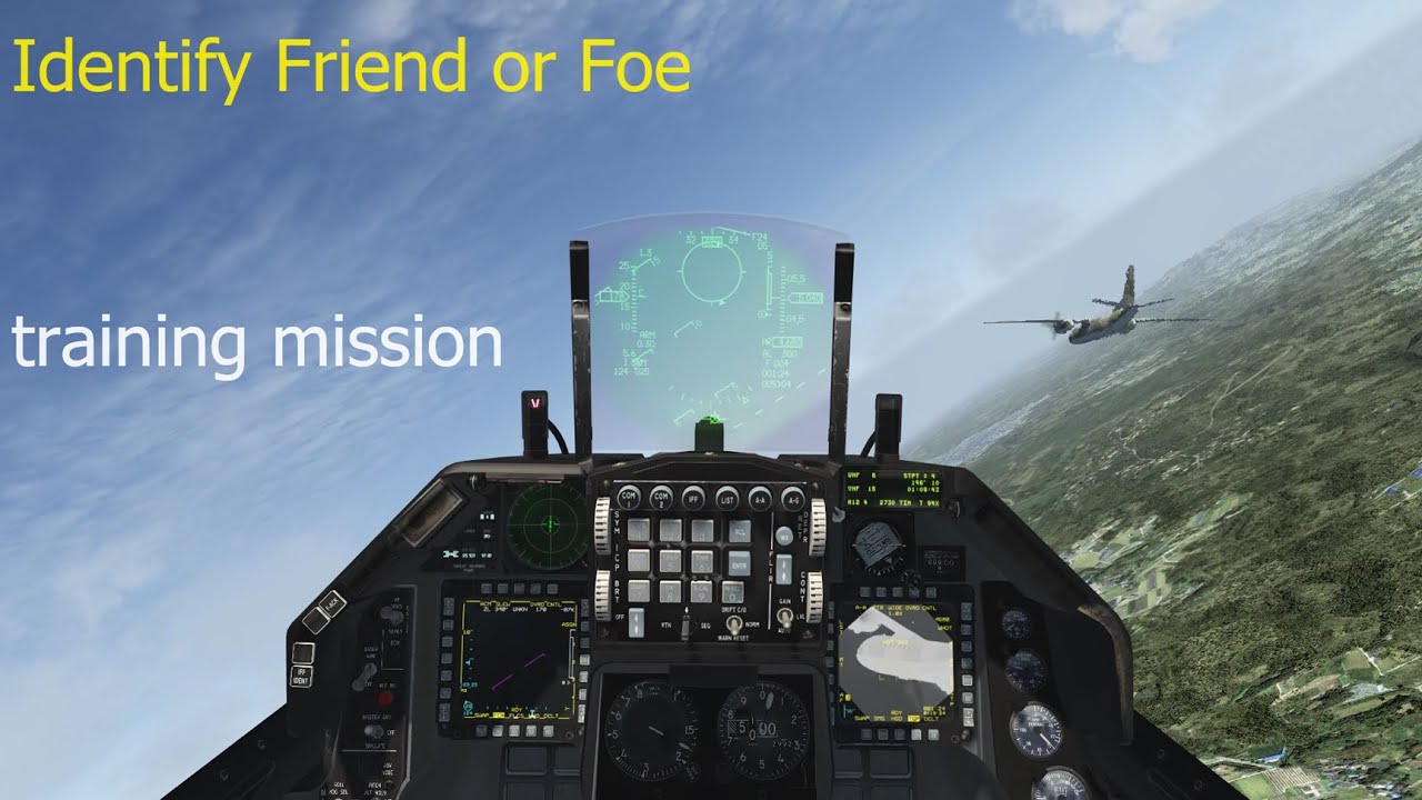 Falcon BMS 4.37 U3.2 | IFF intercept training | Shooting down a courageous MiG-19 - YouTube