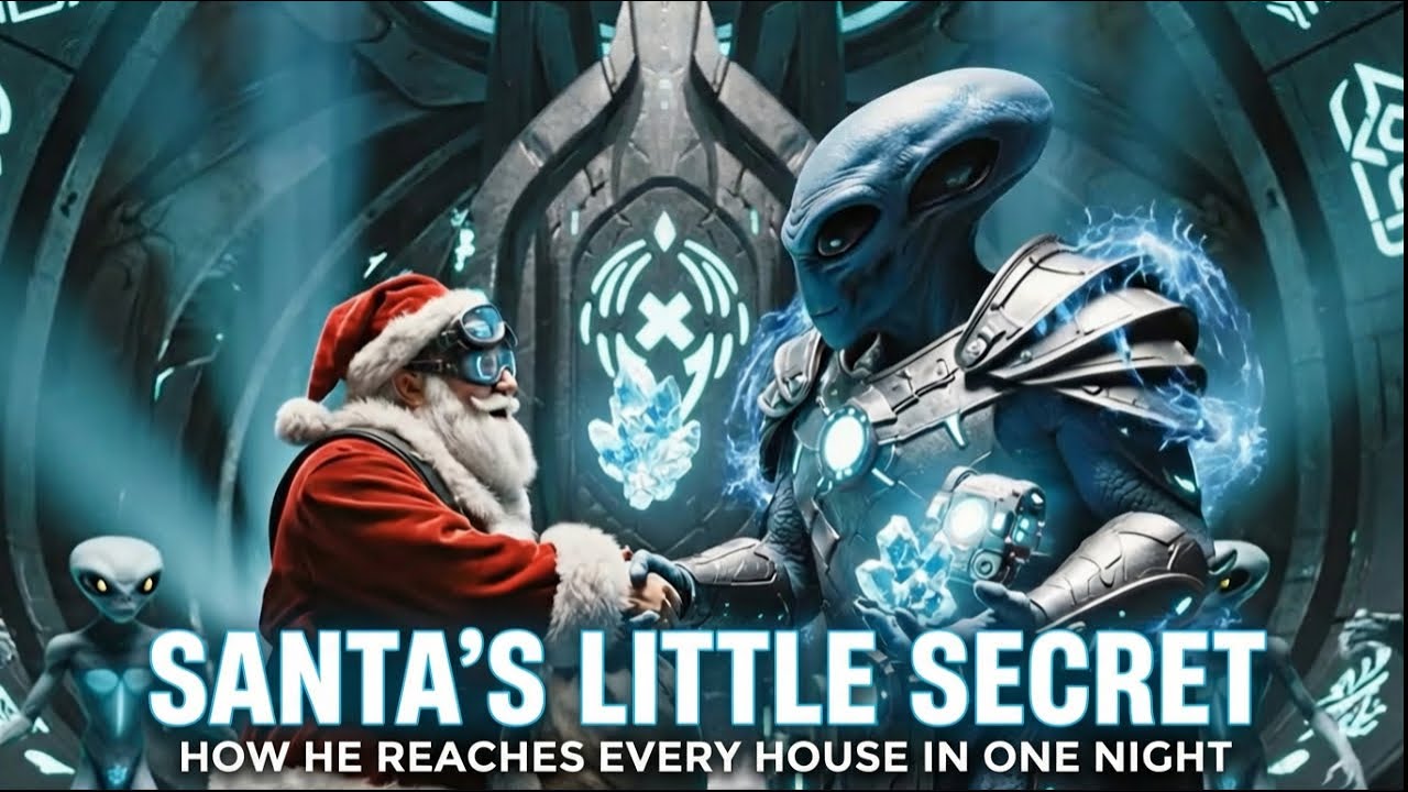 Now We Know Santa’s Secret: How He Reaches Every House in One Night ...