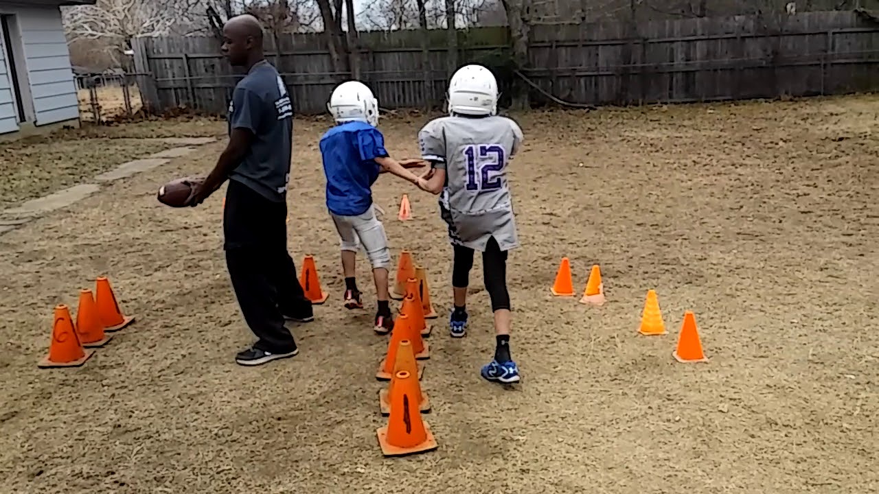 Running Back Drills - YouTube