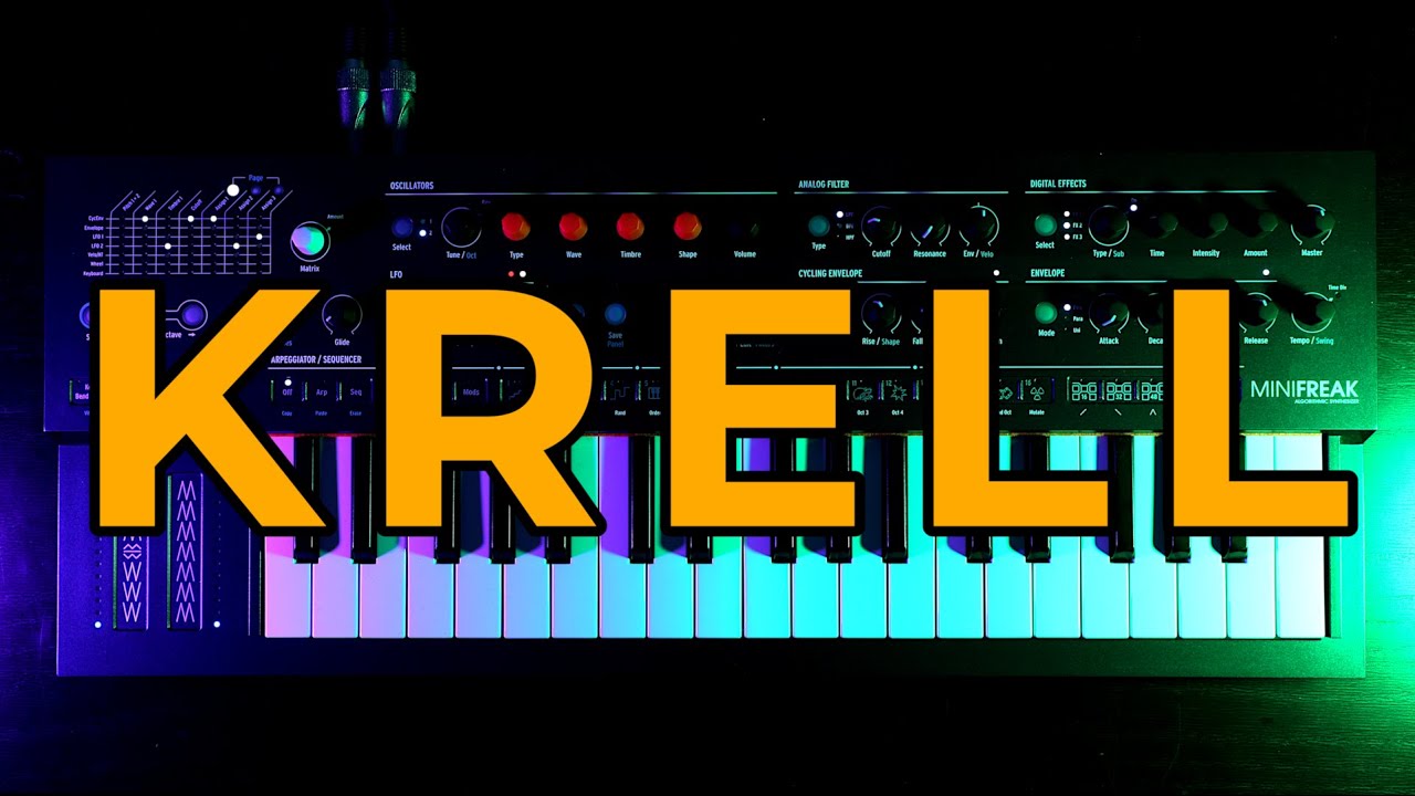 Arturia MiniFreak: How to Sing the Ancient Songs of the Krell - YouTube
