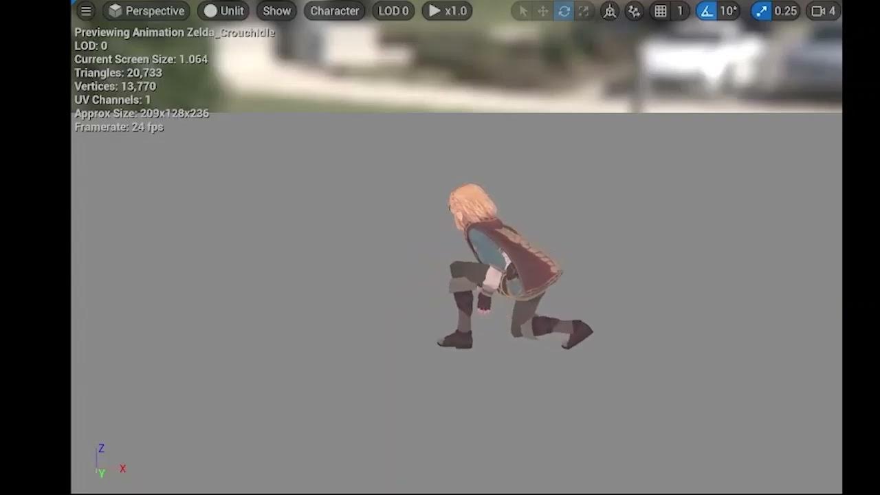 Crouch Idle Cycle - YouTube