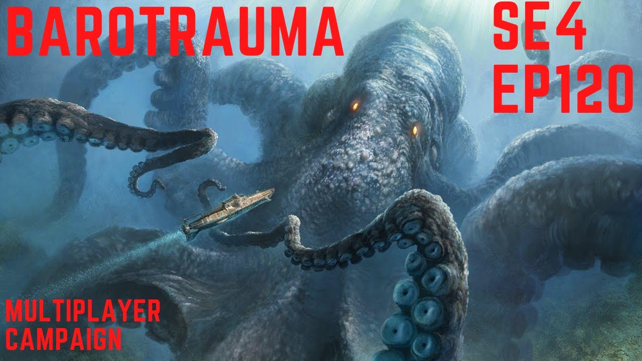Barotrauma Multiplayer Station With Crawler Infestation #120 - YouTube